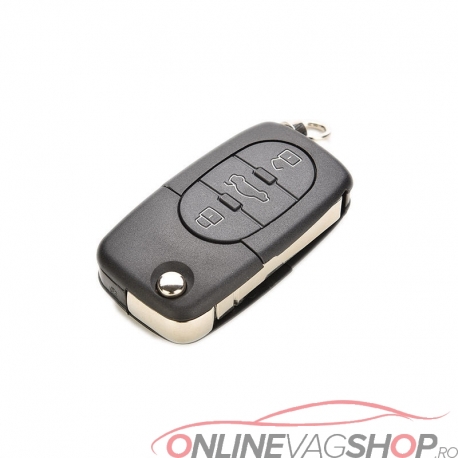 Carcasa cheie briceag cu logo Audi 3 butoane